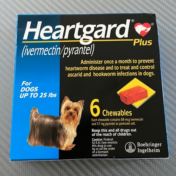 Heartgard Plus For Dogs Up To 25 Lbs